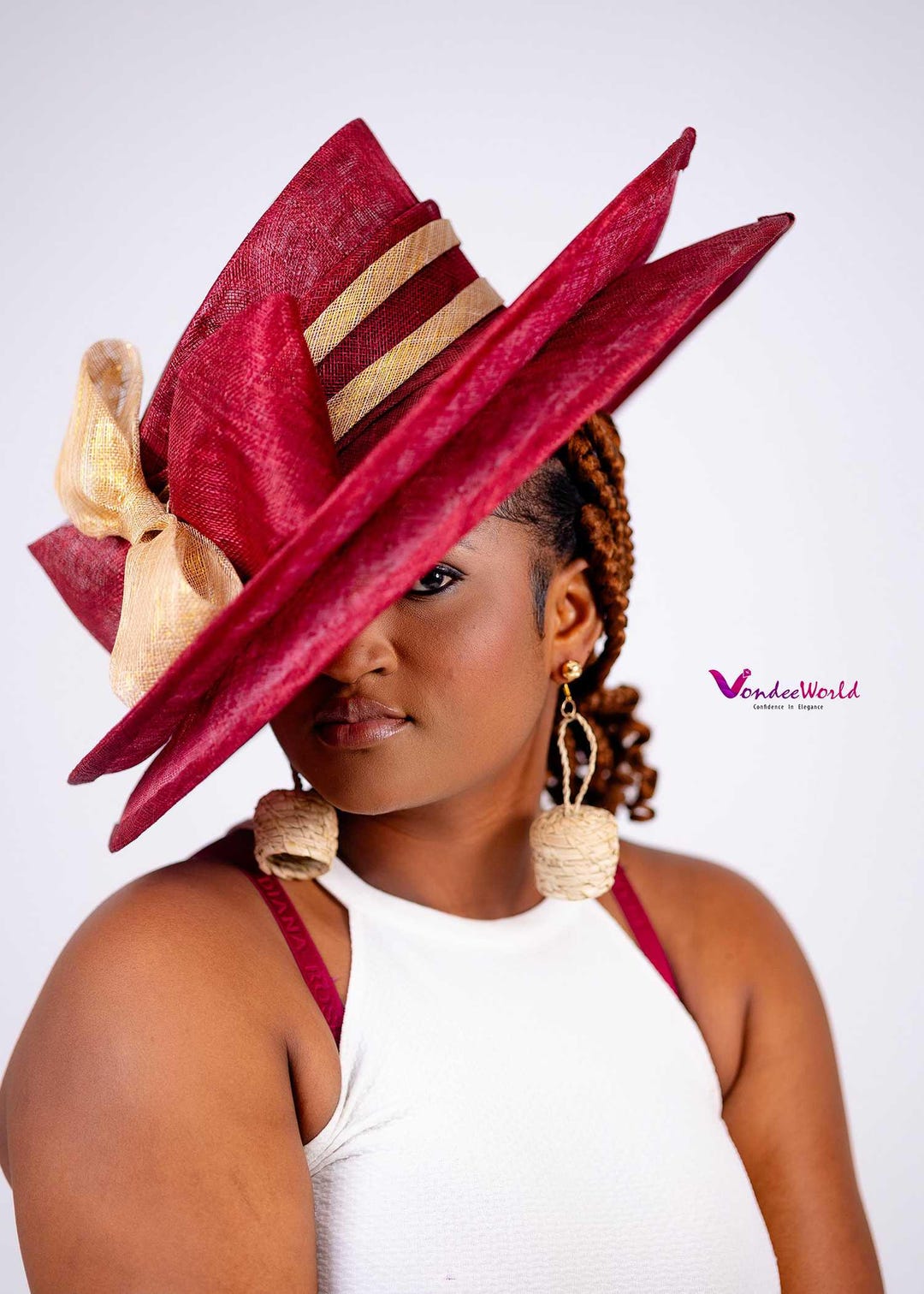 Eternal Charm Fascinator Hat Crinoline Face Fascinator Fascinator Hat ...