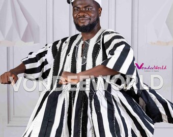 Saha - Authentic Northern Fugu Smock |african Men’s Fugu Batakari ...