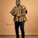 Daliri -northern Ghana Kente Smock | African Men’s Fugu Batakari Jacket ...