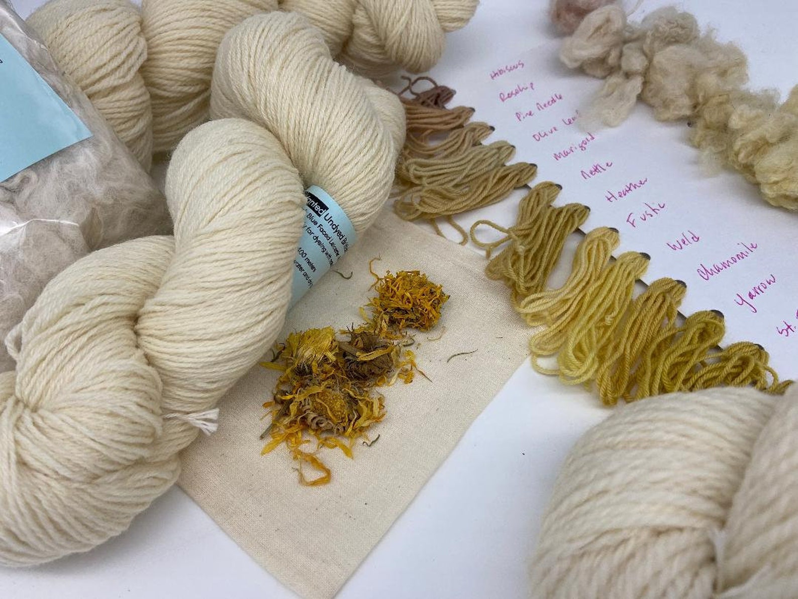 One Pot Dye Kit Natural Dye Plant Dye Natural Slow Craft - Etsy UK