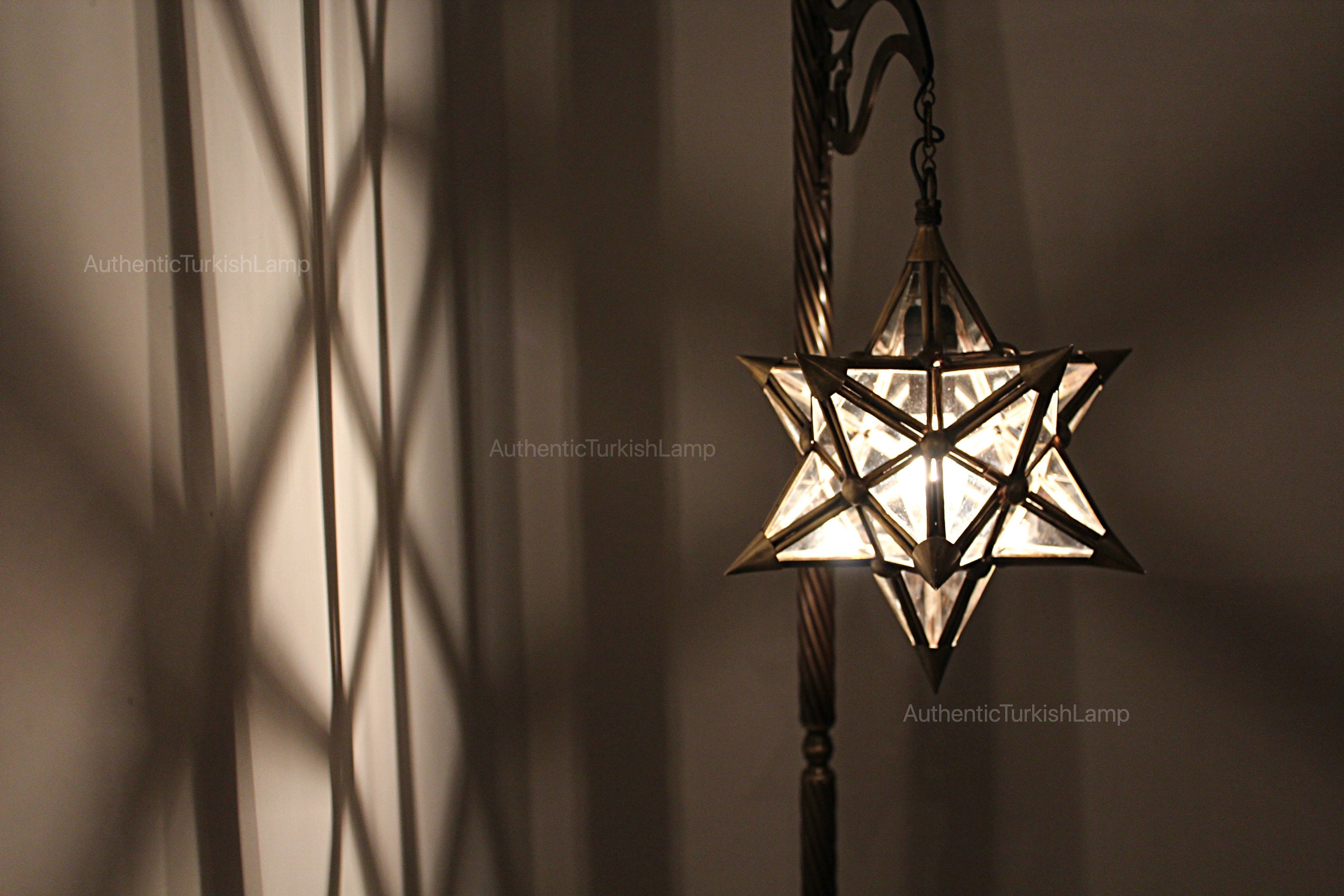 Standing Lamp, Morocco Lantern, Moravian Star Lamp,turkish Light ...
