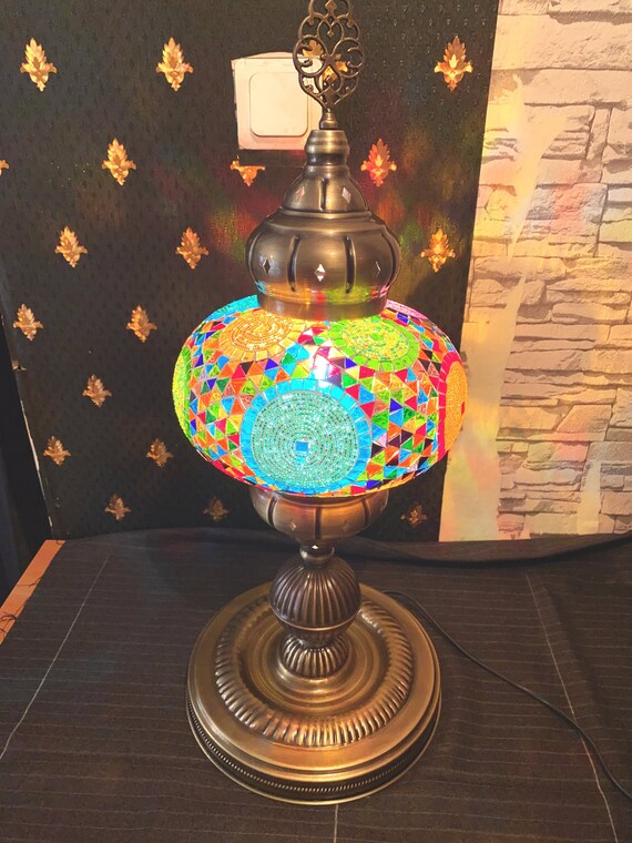 Turkish Desk Lampdesk Lighttable Lighttable Lampmoroccan | Etsy UK
