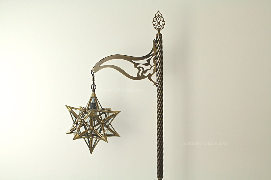 Standing Lamp, Morocco Lantern, Moravian Star Lamp,turkish Light ...