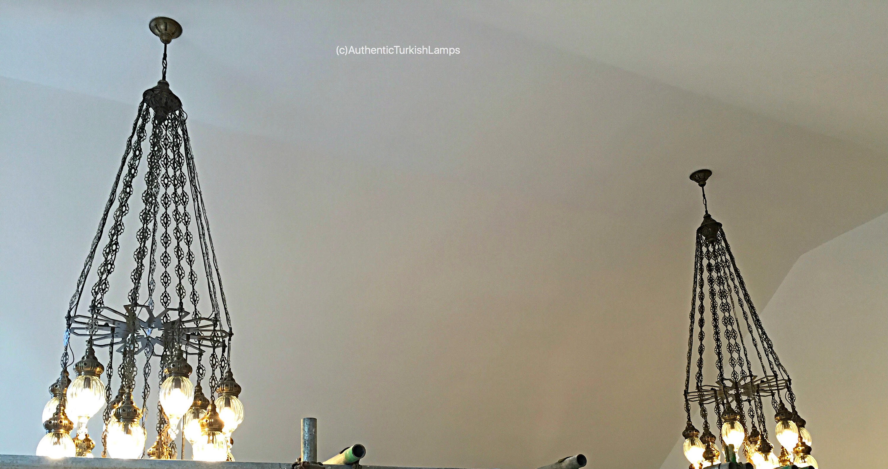 19 Glass Chandelier Lamp Foyer Light Foyer Lampchandelier | Etsy