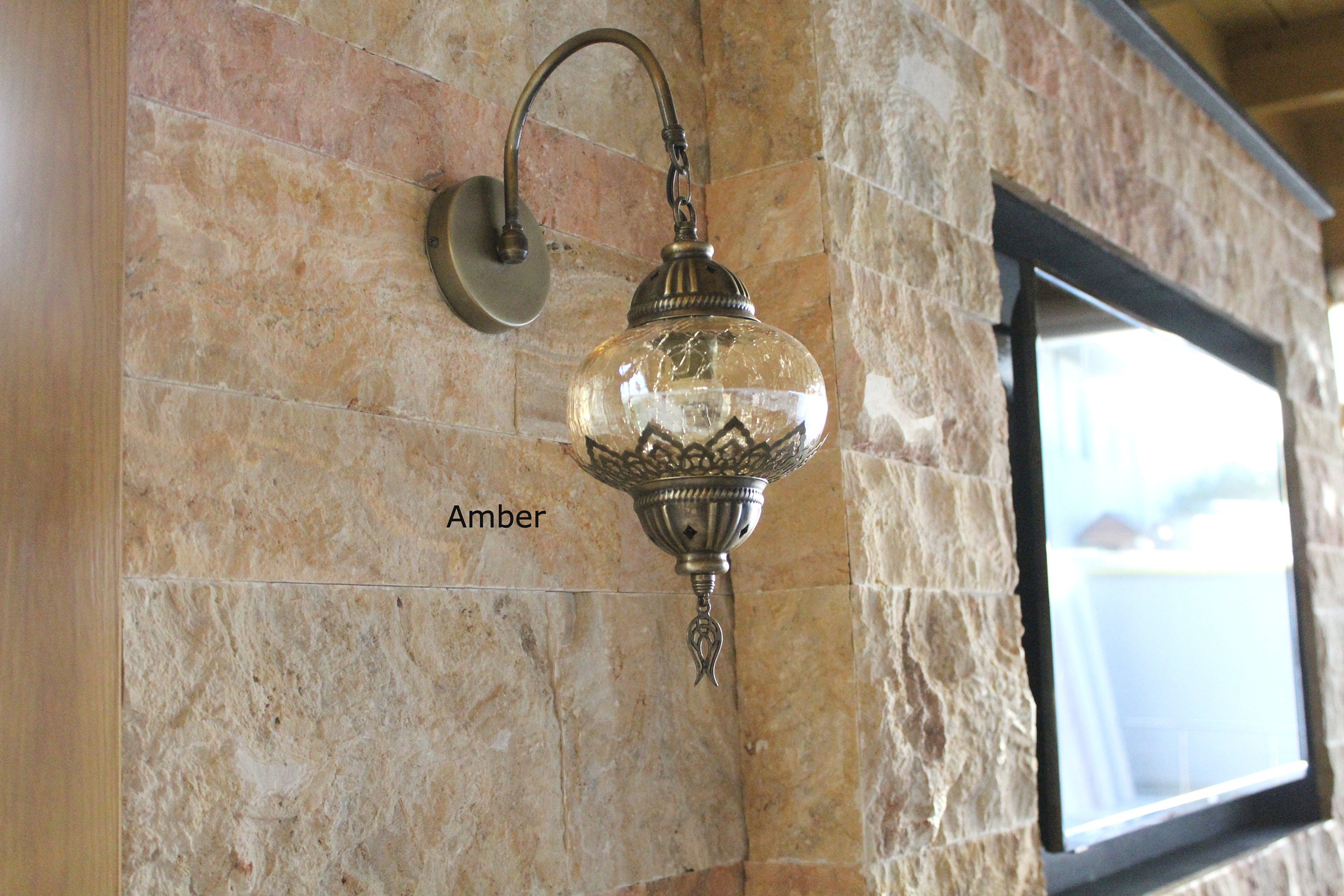 Bathroom lampWall lampWall light wall sconcemoroccan wall | Etsy