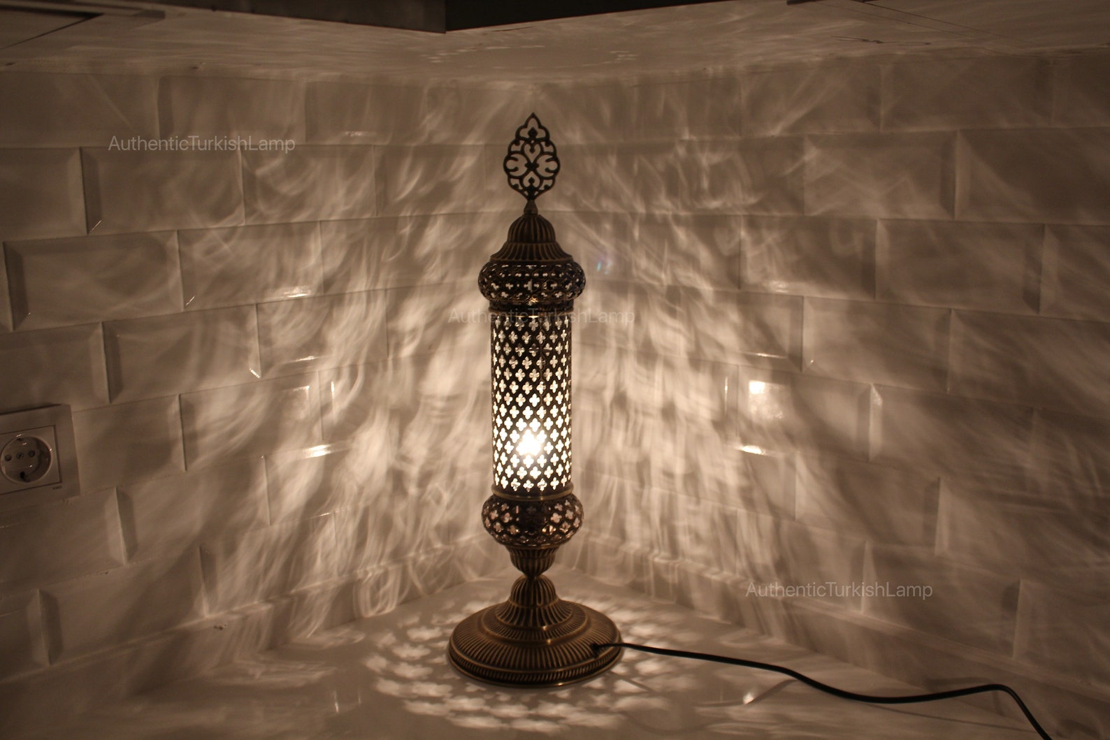 Turkish Desk Lampdesk Lighttable Lighttable Lampmoroccan - Etsy