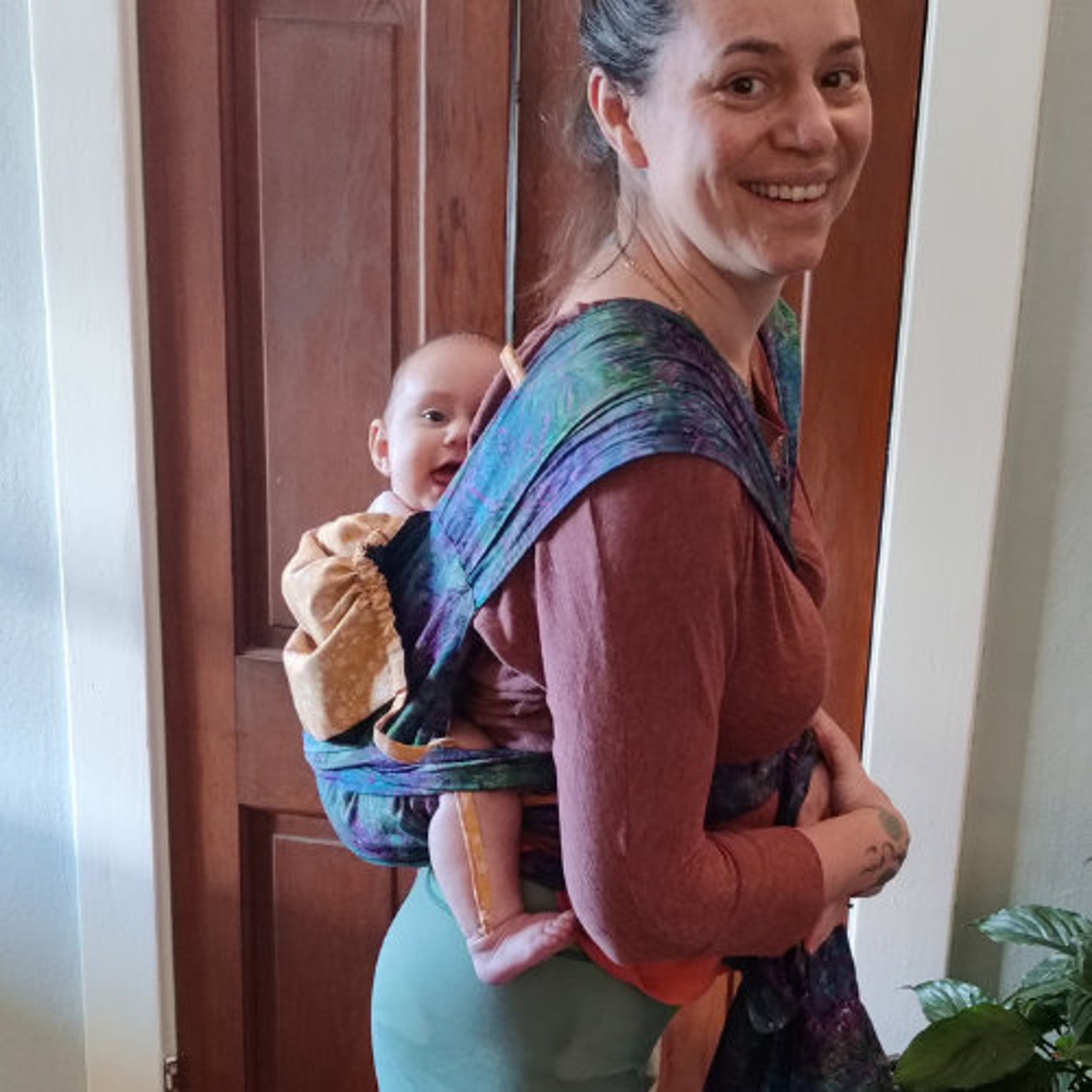 Mei Tai Baby Carrier PDF Pattern Instant Download Baby Carrier Tutorial ...