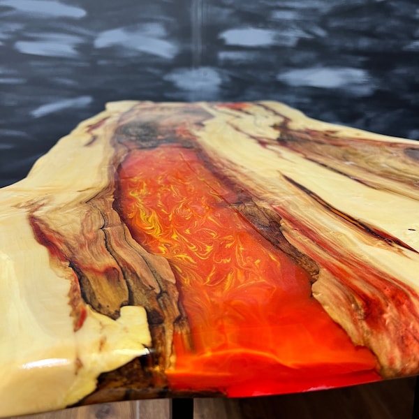 Epoxy Resin Table Lava - Etsy