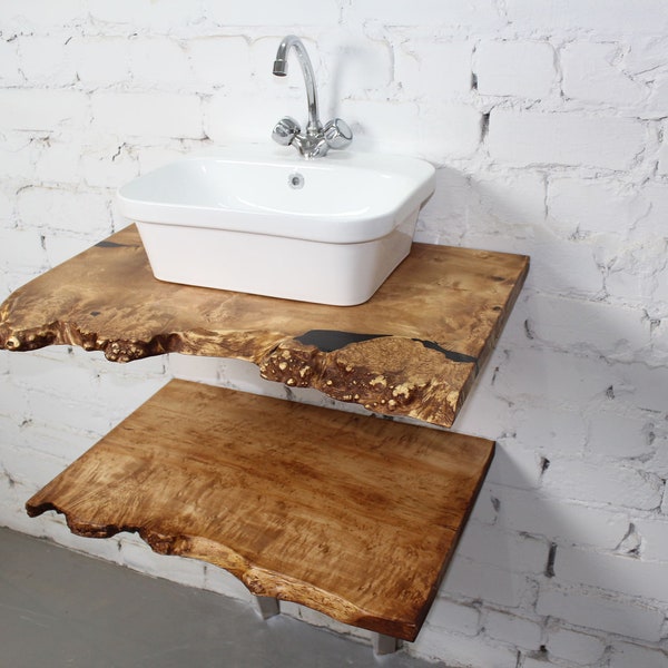 Live Edge Vanity - Etsy