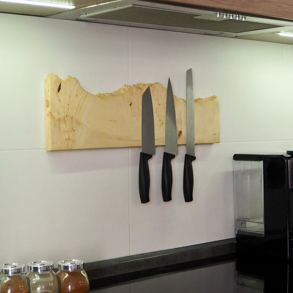 Wood Knife Rack - Etsy