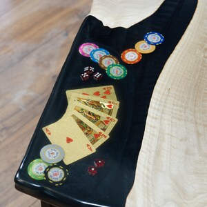 Accent Wood Resin Coffee Table, Unique Poker Table, Poker Gifts ...