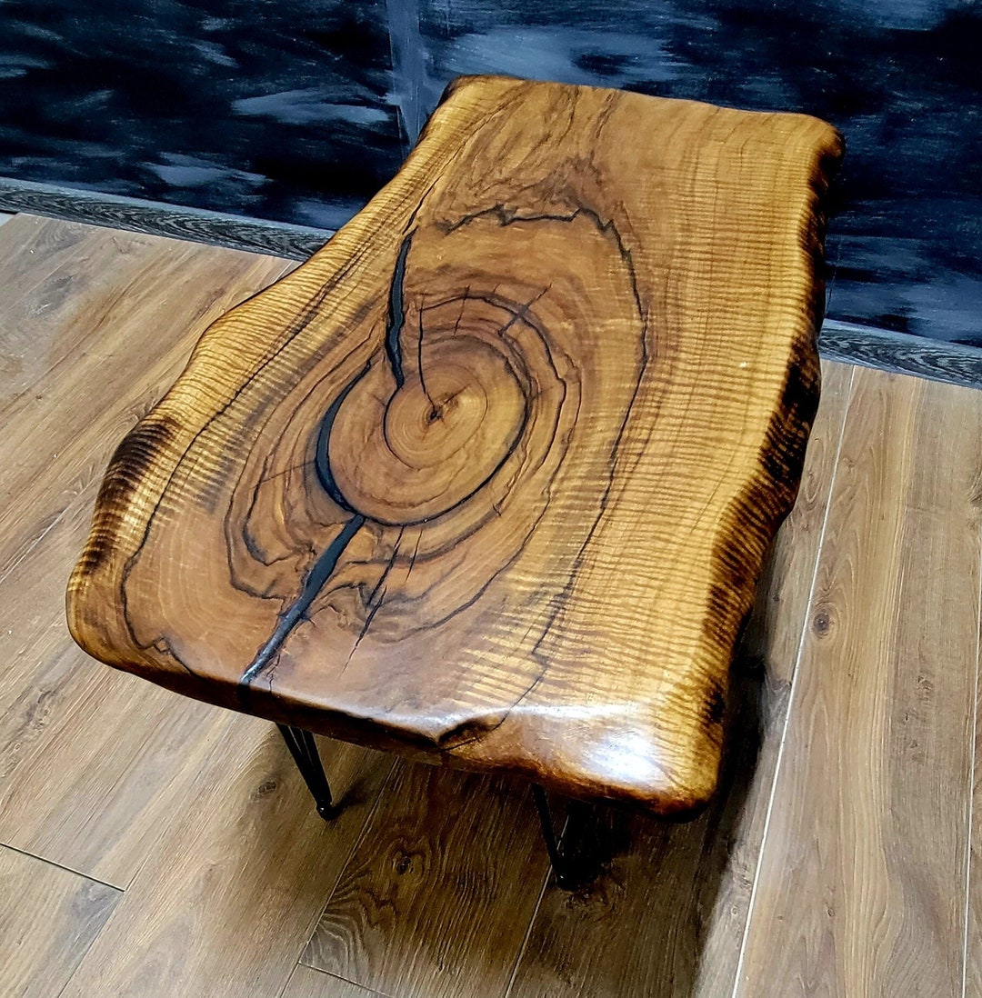 Unique Wooden Coffee Table, Mid Century Modern Dining Table, Custom ...