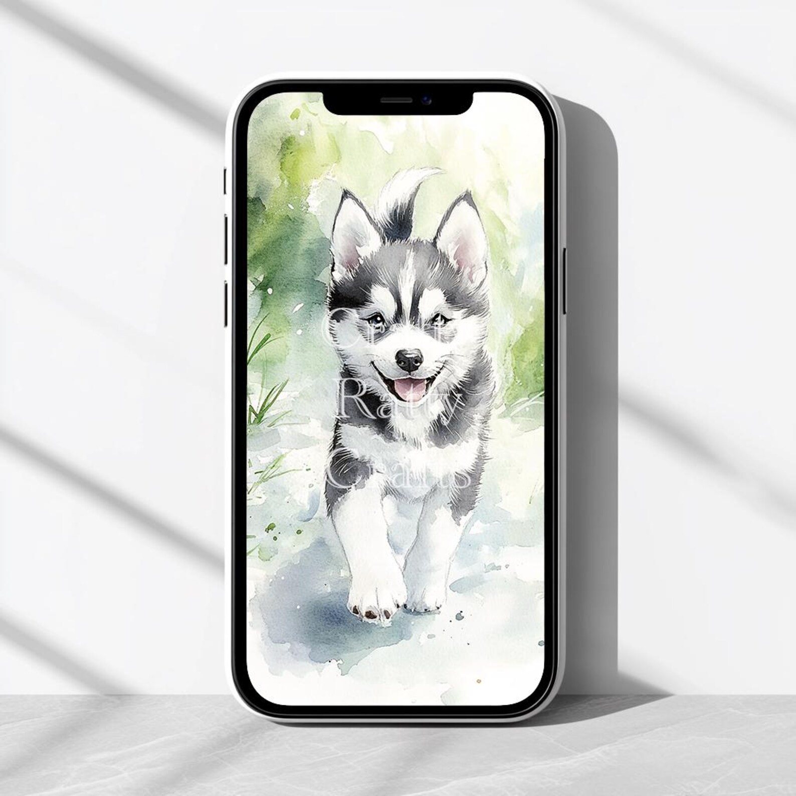 Siberian Husky Phone Wallpapers | High Resolution PNG Files Suitable ...