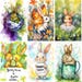 Hoppy Easter - Printable Art | 12 High-resolution Pngs | DIY Crafting ...
