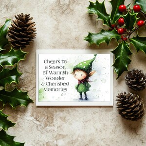 Merry Mischief: Holiday Elves | Card Kit | Printable Holiday Card ...
