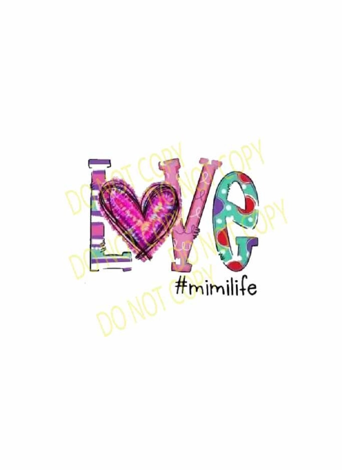 Love Mimi Life PNG , Mimi Sublimation Designs Downloads , Mimi PNG ...