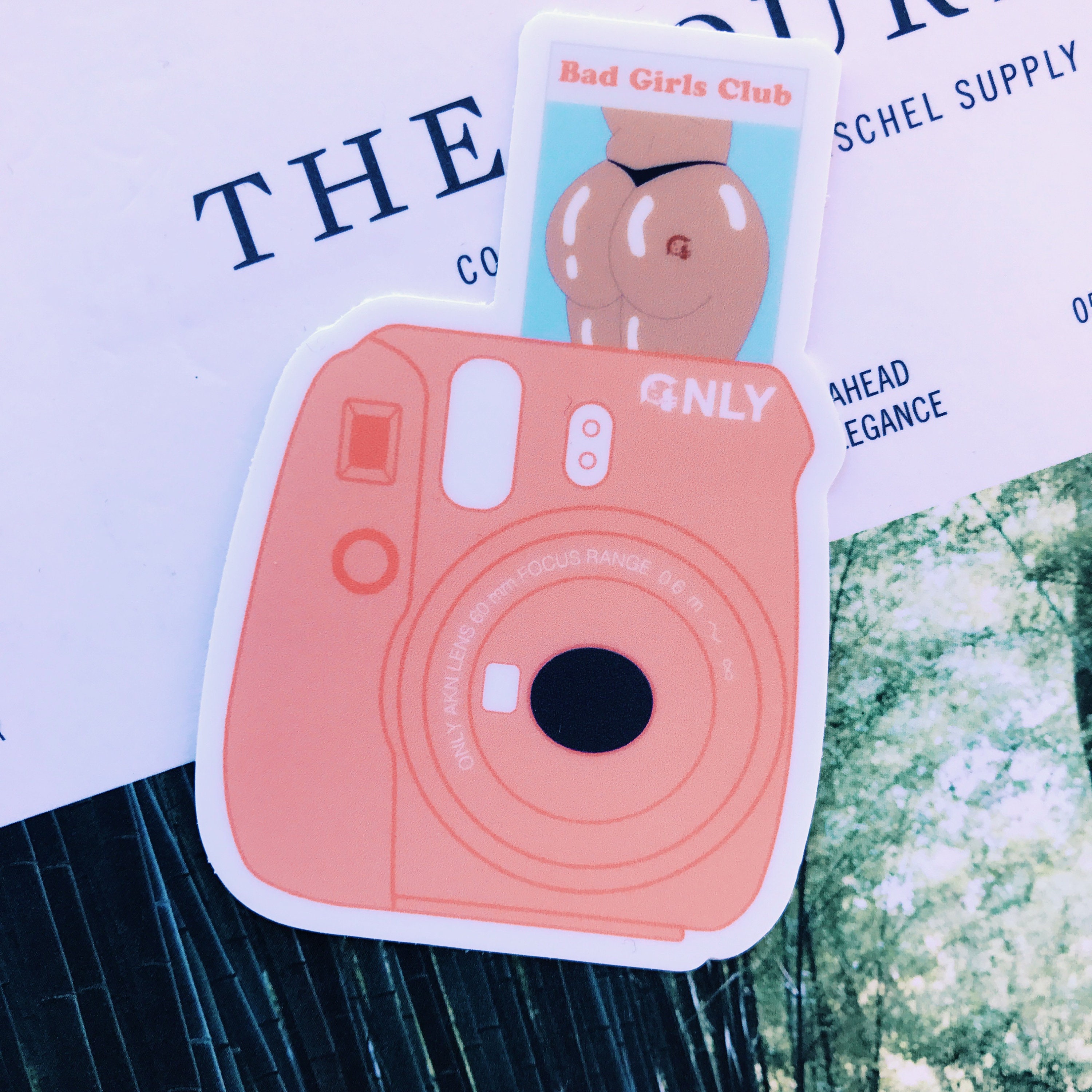 Instamax Booty Sticker Instamax mini, Polaroid, Stickers dragon ball ...