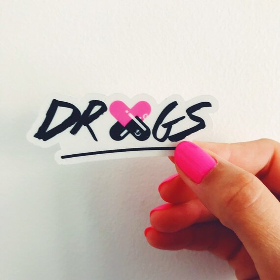 Sticker Drugs clear Stickers Drugs Pillsakira Tumblr | Etsy