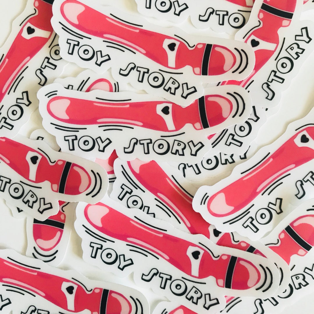 Toy Story Sticker Cool Etsy Stickers Clear Stickers Sex Toys, Funny ...