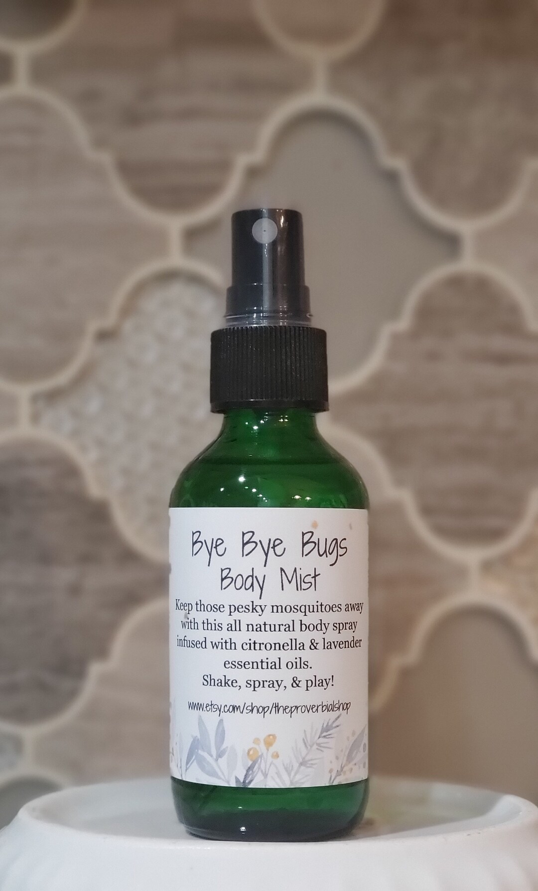 Bye Bye Bugs Essential Oil Spray - Etsy