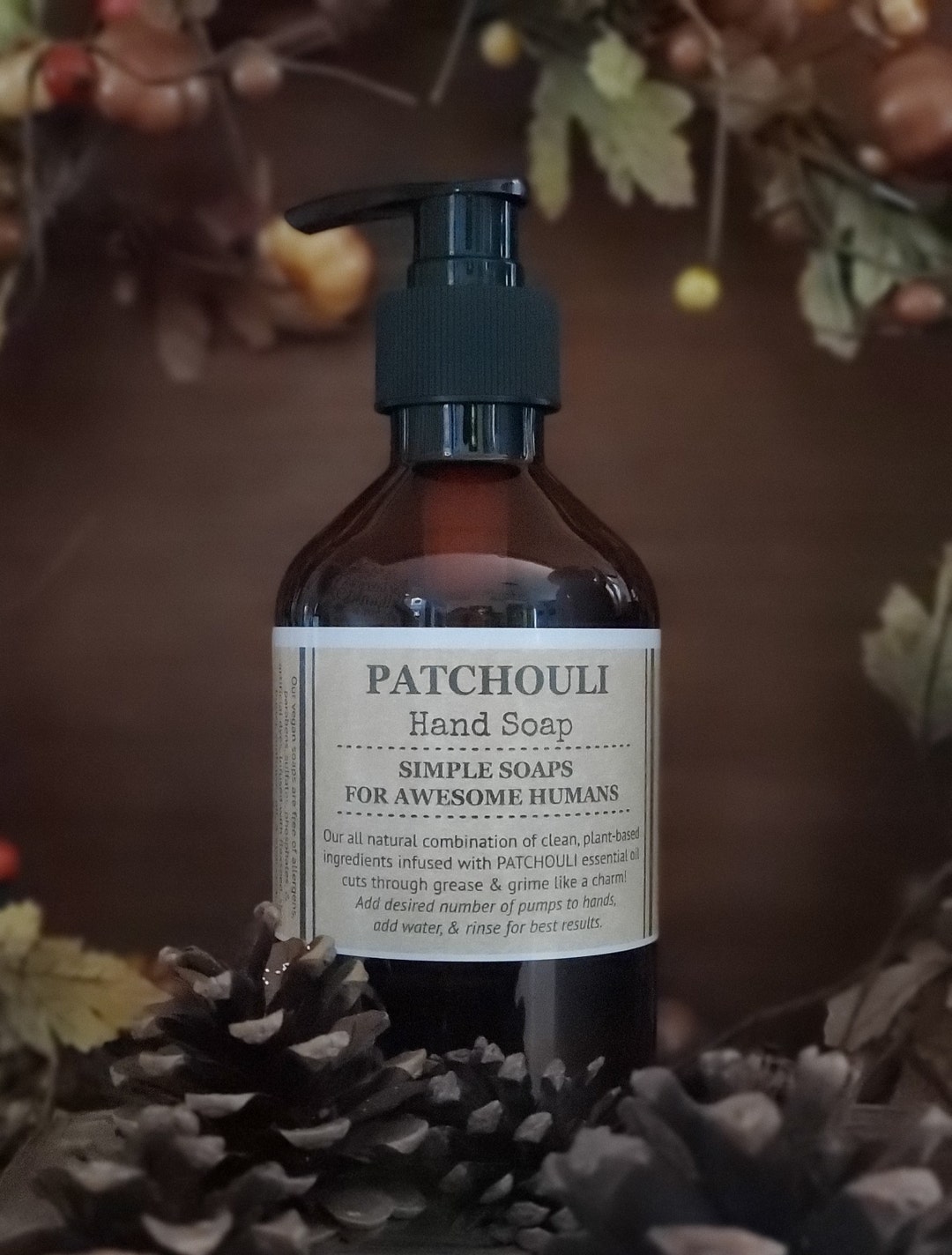 Patchouli Hand Soap Toxin Free 8oz or 16oz - Etsy