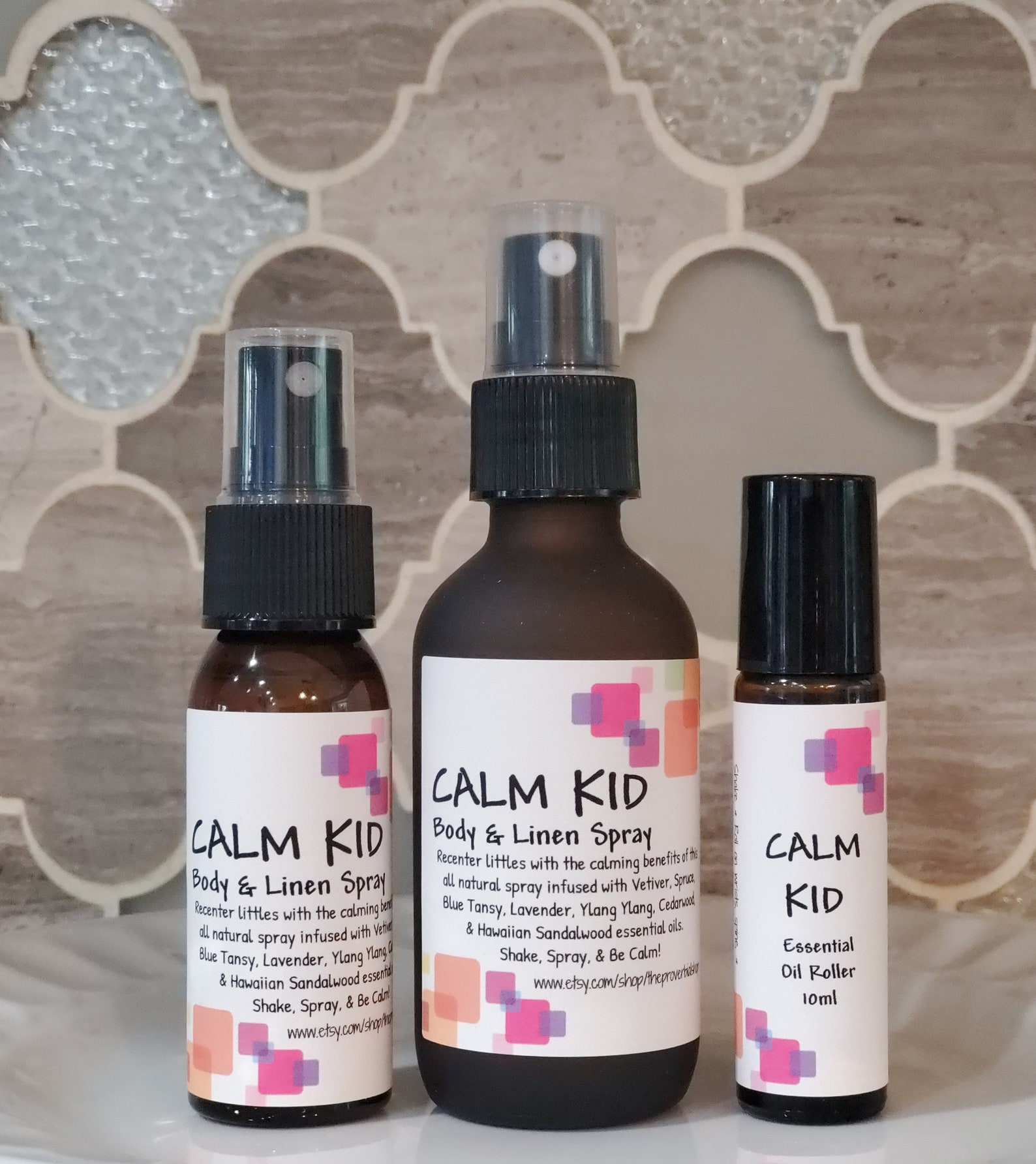 Calm Kid Grounding Essential Oil Spray - Etsy