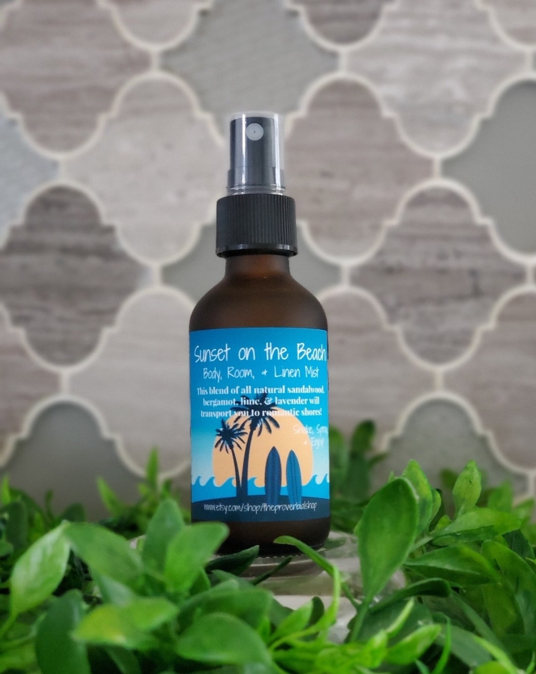 Sunset on the Beach Essential Oil Spray or Roller - Etsy