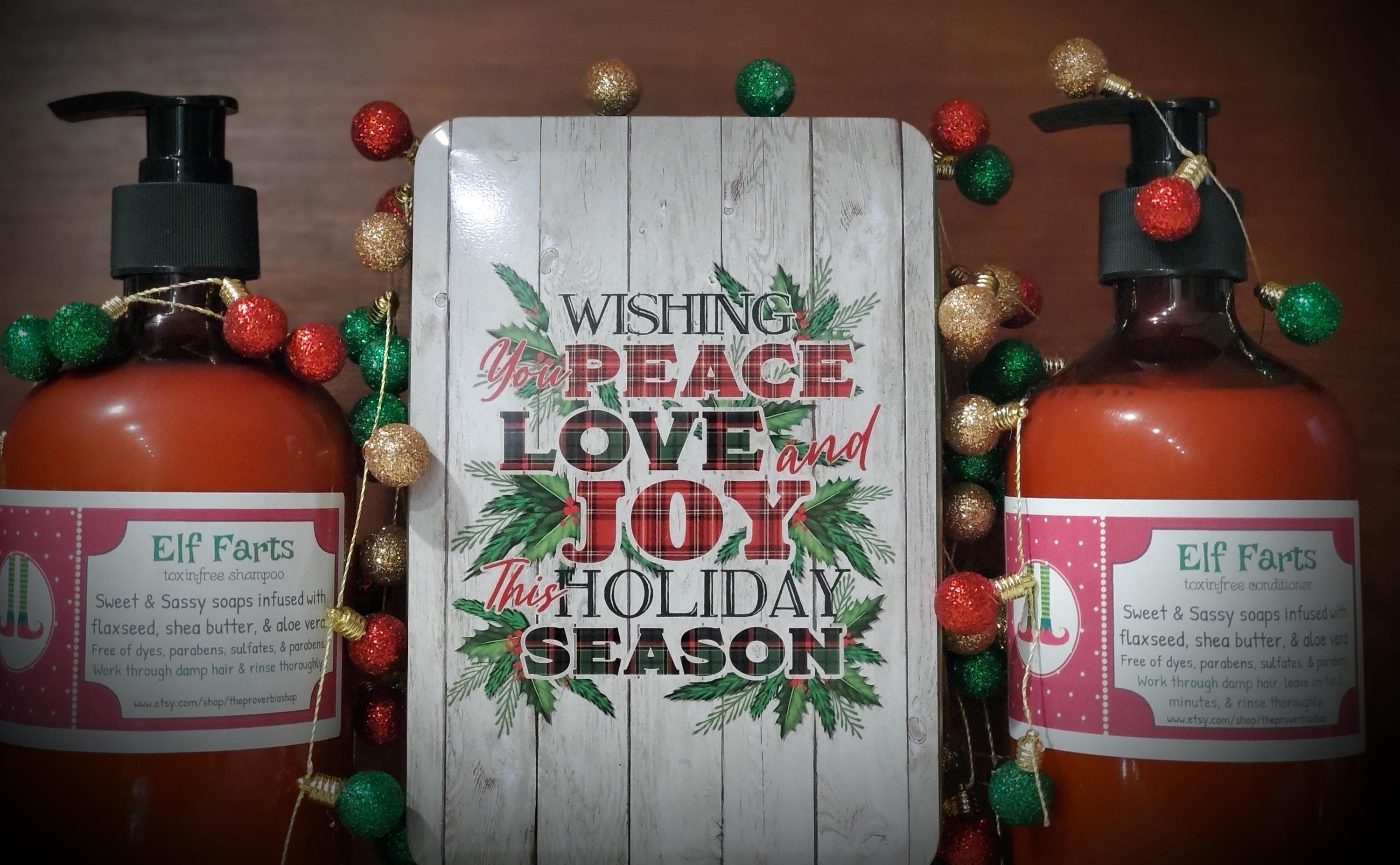 Elf Farts Toxin Free Shampoo, Conditioner, or Body Wash 8oz or 16oz - Etsy