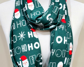 Santa Scarf | Etsy