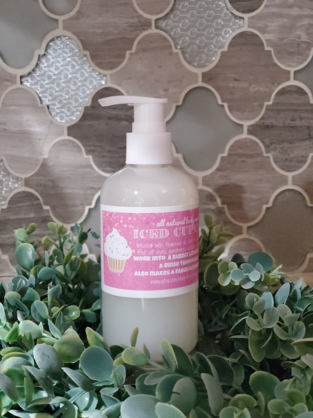 Iced Cupcake Toxin Free Shampoo, Conditioner, or Body Wash/bubble Bath ...