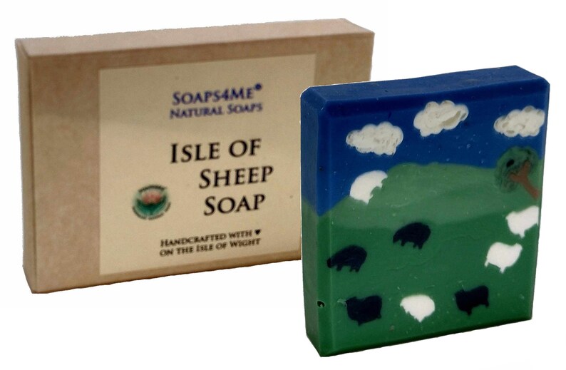 SOAPS4ME the Isle of Sheep Soap Natural Handcrafted Frankincense 100g ...