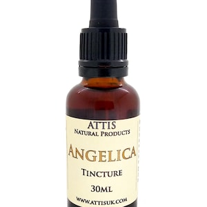ATTIS Angelica Root Tincture | 30ml | With Pipette | in 37.5% Alcohol ...