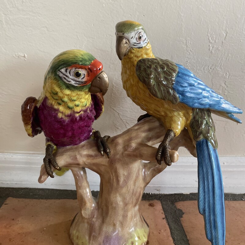 Hand Painted Parrot - Etsy