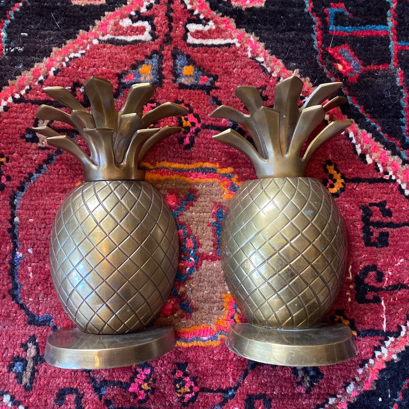 Pineapple Bookends - Etsy