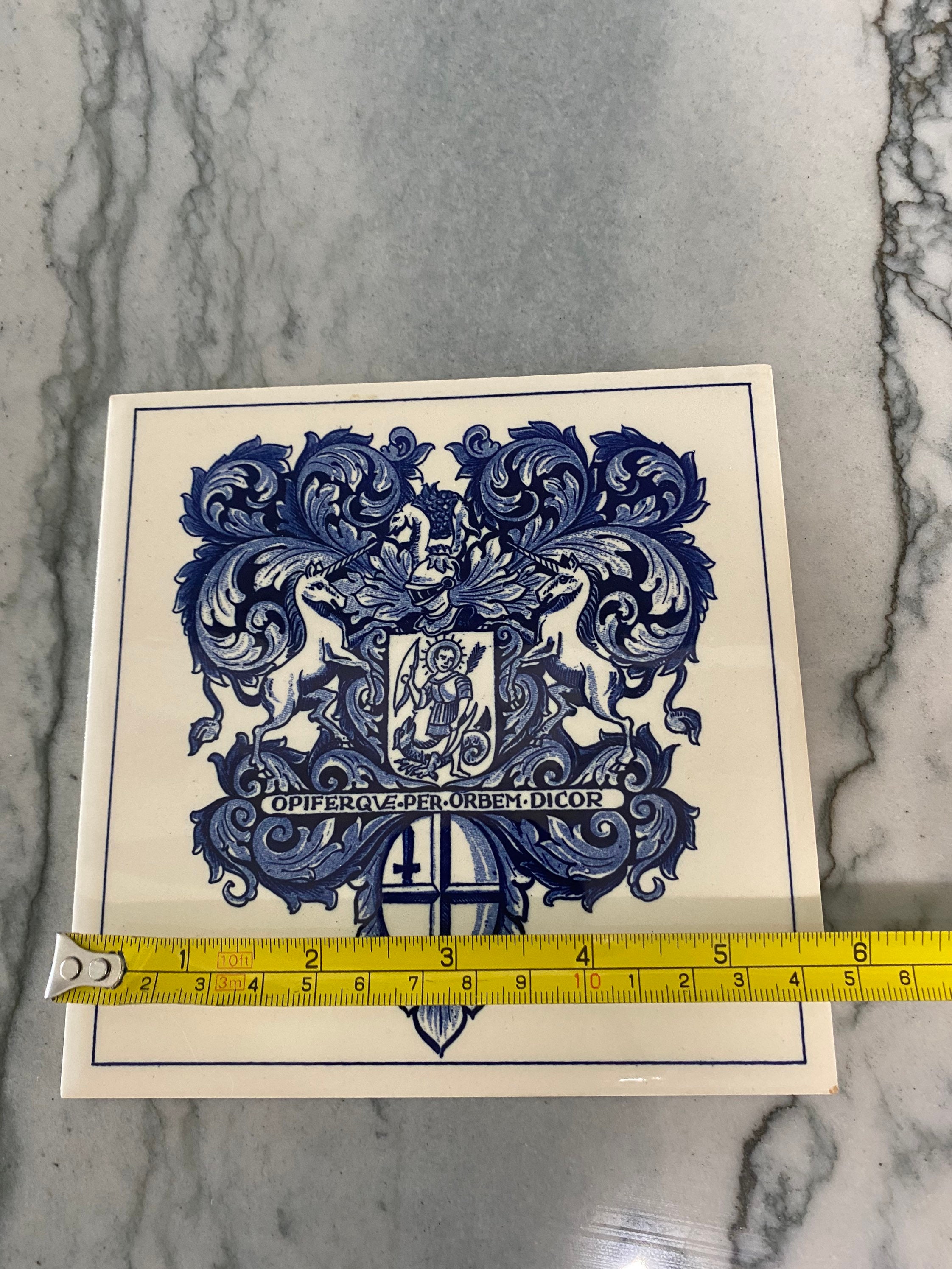 Royal Delft Apothecary Pill Tiles - Etsy