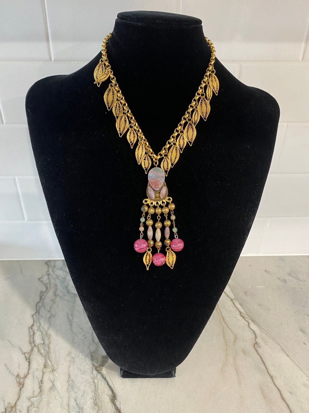 Vintage Hansen Designs Necklace - Etsy