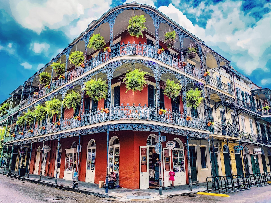 Royal Street Architecture, New Orleans French Quarter - Etsy