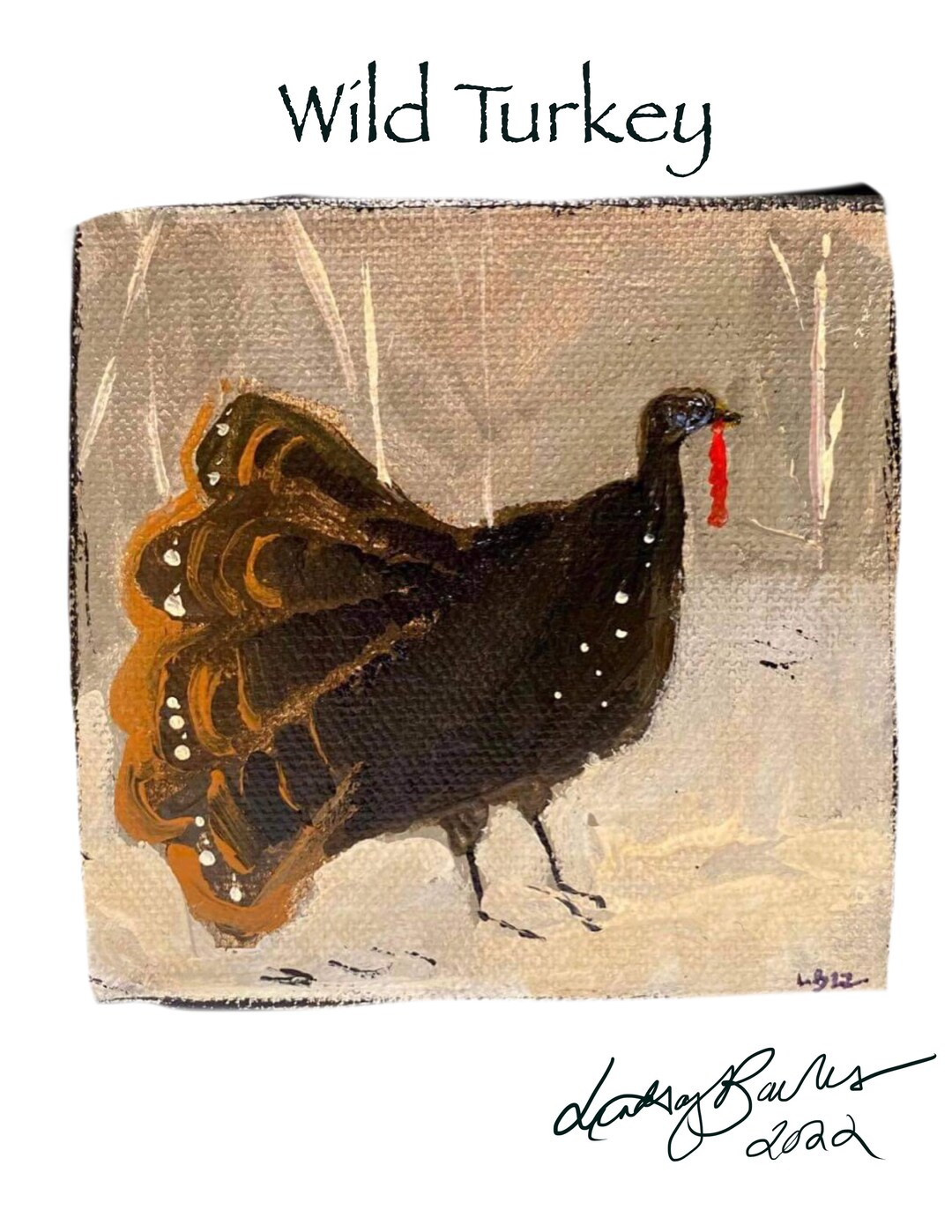 Wild Turkey PDF Rug Hooking Pattern - Etsy