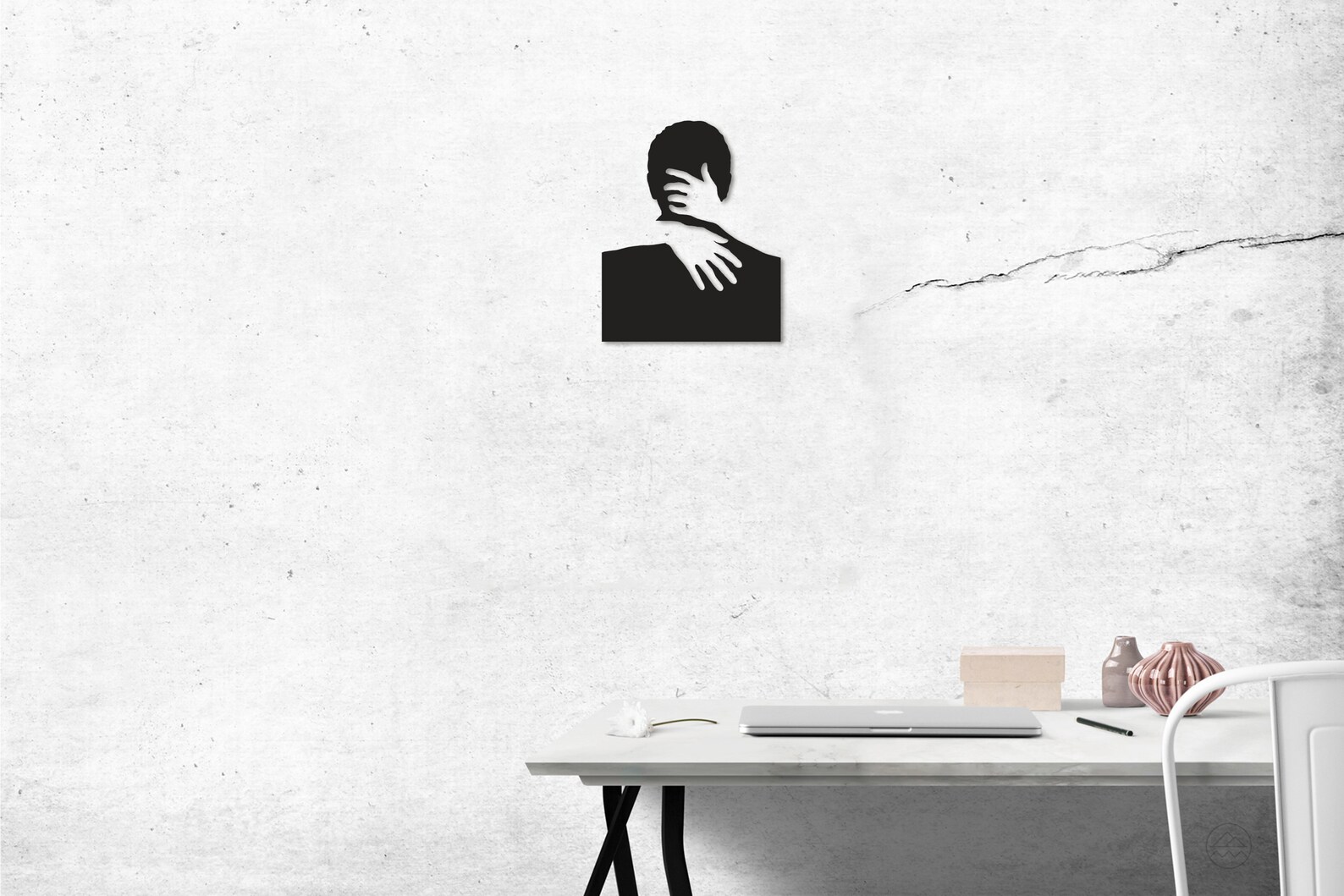 Loving Couple Hugging Design Metal Wall Art Christmas Gifts - Etsy