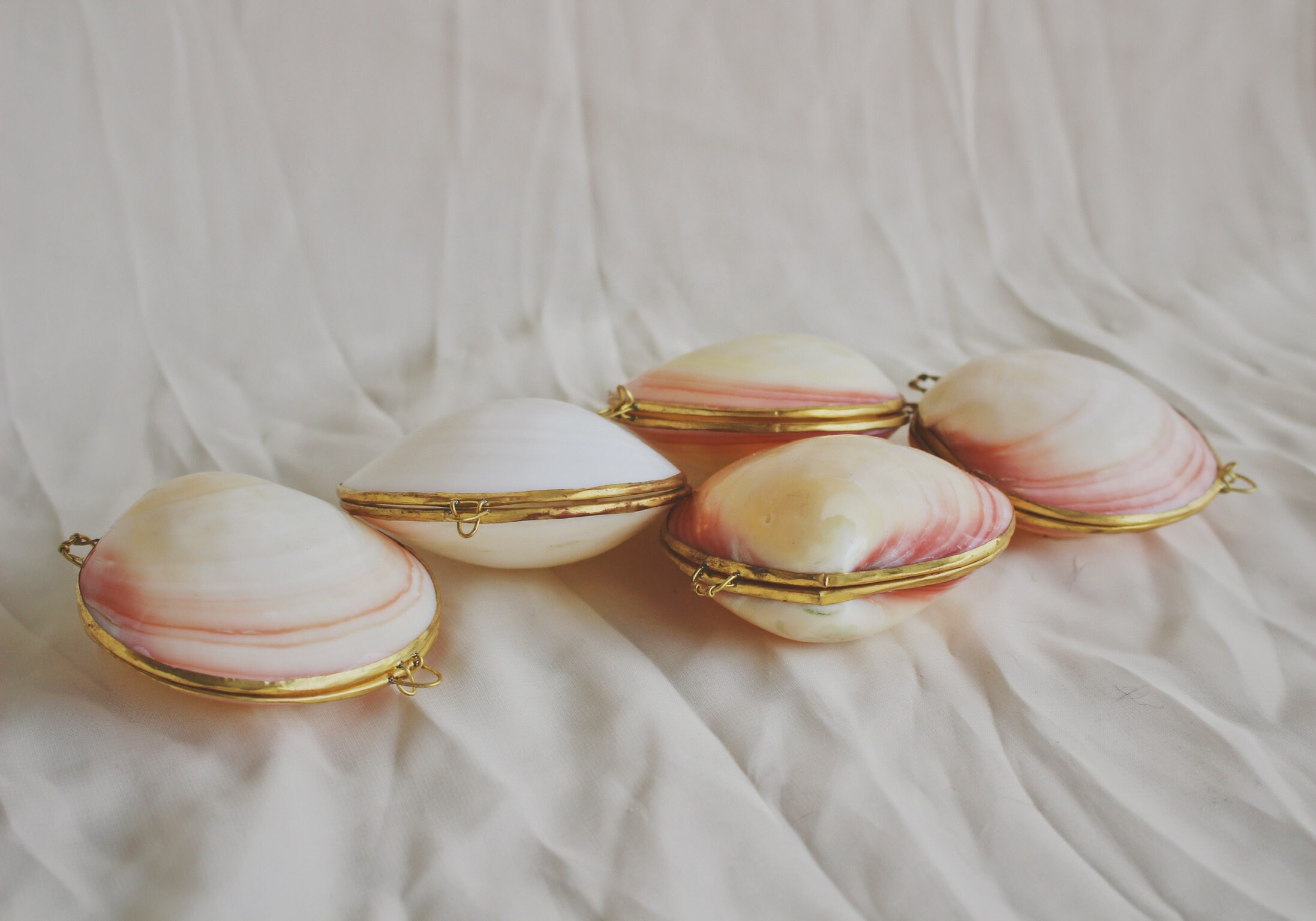 Vintage shell ring box shell ring holder shell ring dish | Etsy