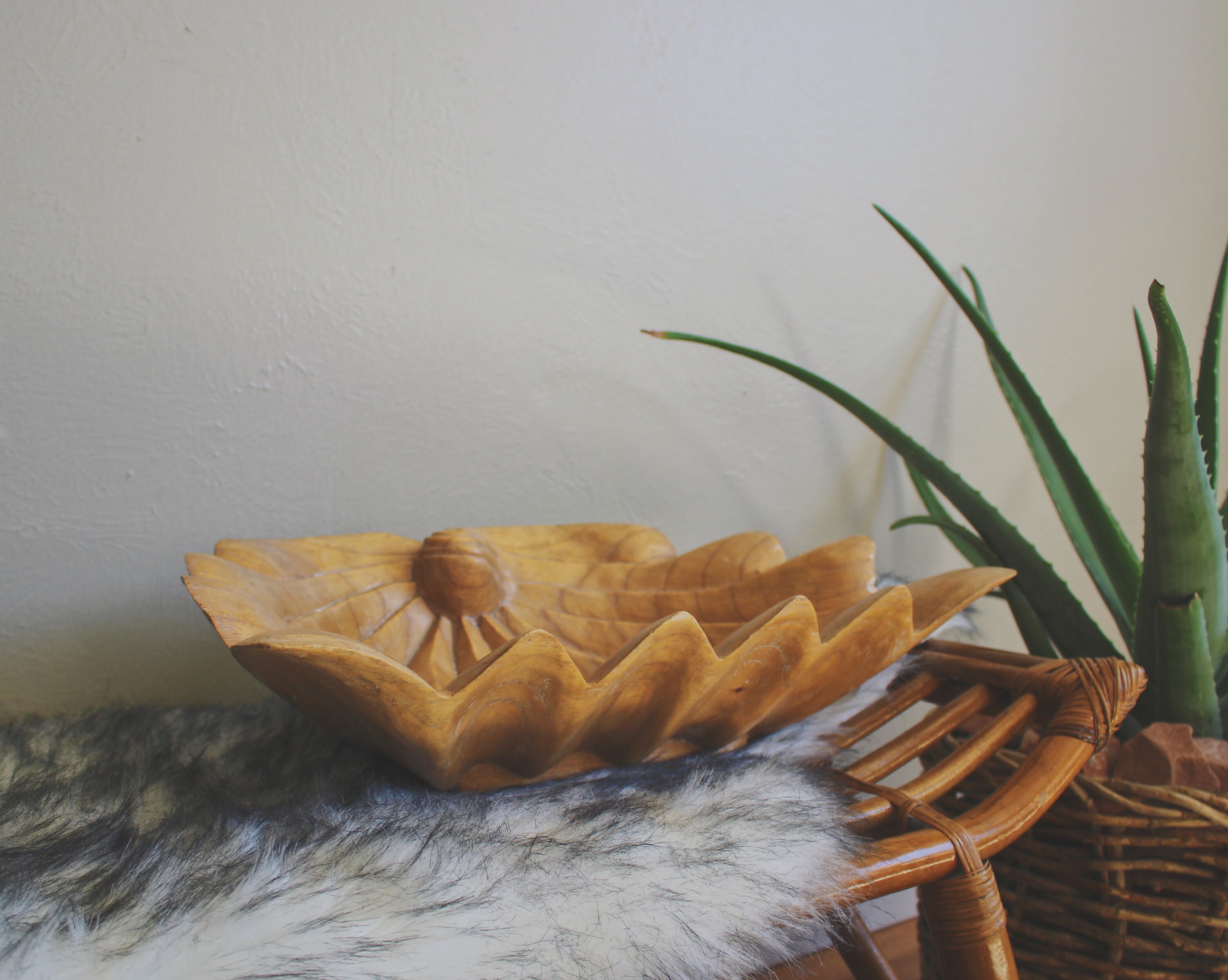 clam shell bowl carved wood clam carved wood bowl boho decor | Etsy clam shell bowl carved wood clam carved wood bowl boho decor | Etsy
