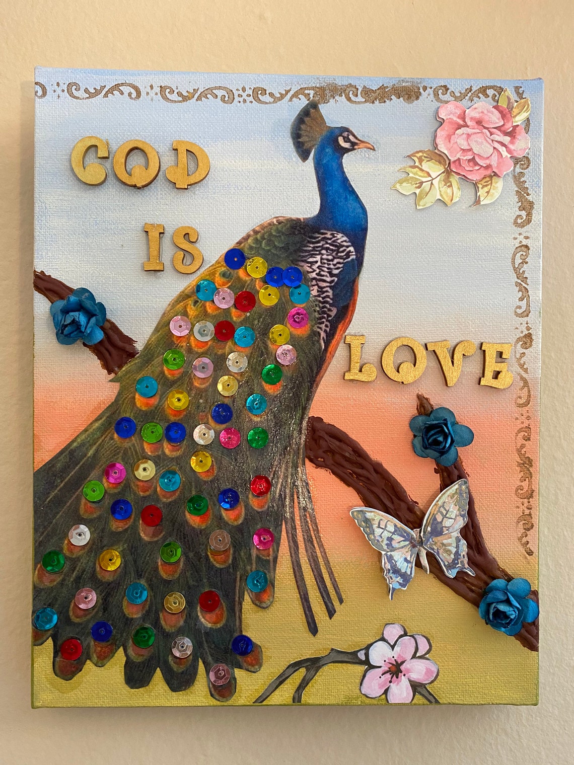 Fancy Peacock Etsy