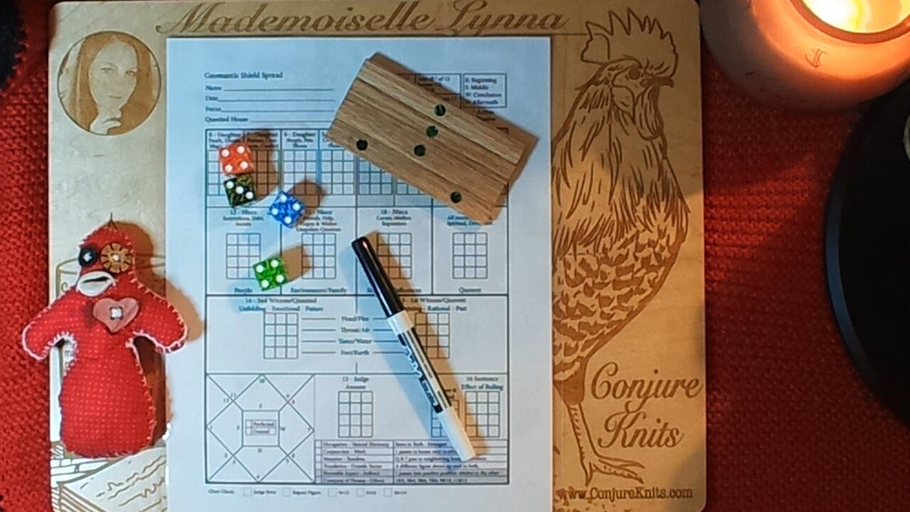 Geomancy Shield Reading - Etsy