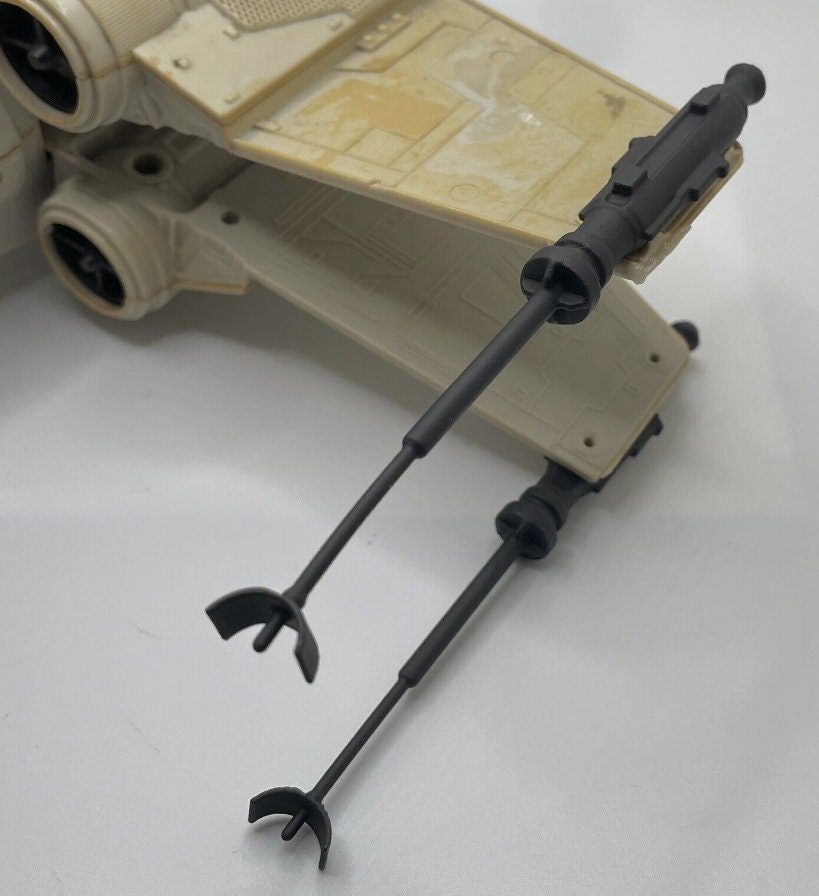 Vintage Star Wars Kenner X Wing Canopy & Laser Cannons Set Repro 1978 X ...