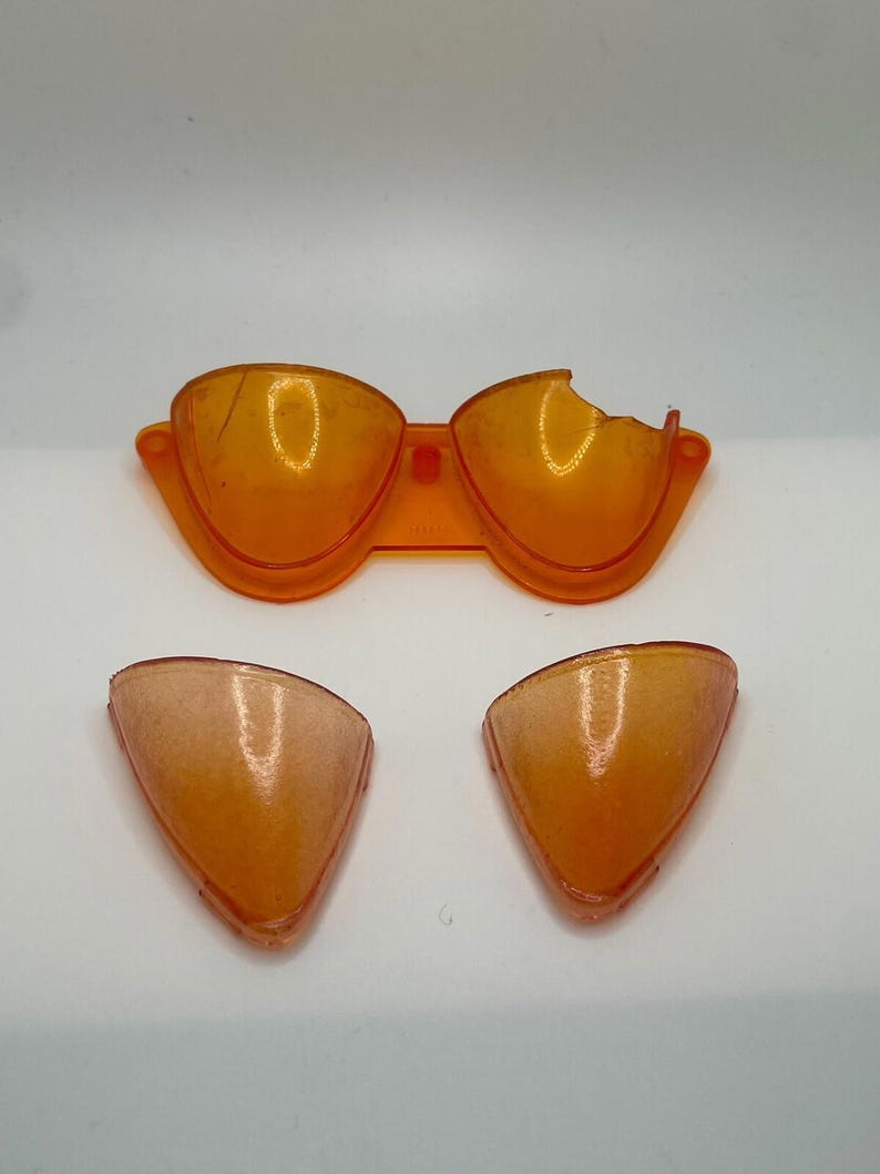 Vintage Kenner DC Super Powers Batmobile Front Windshields Set 1984 ...