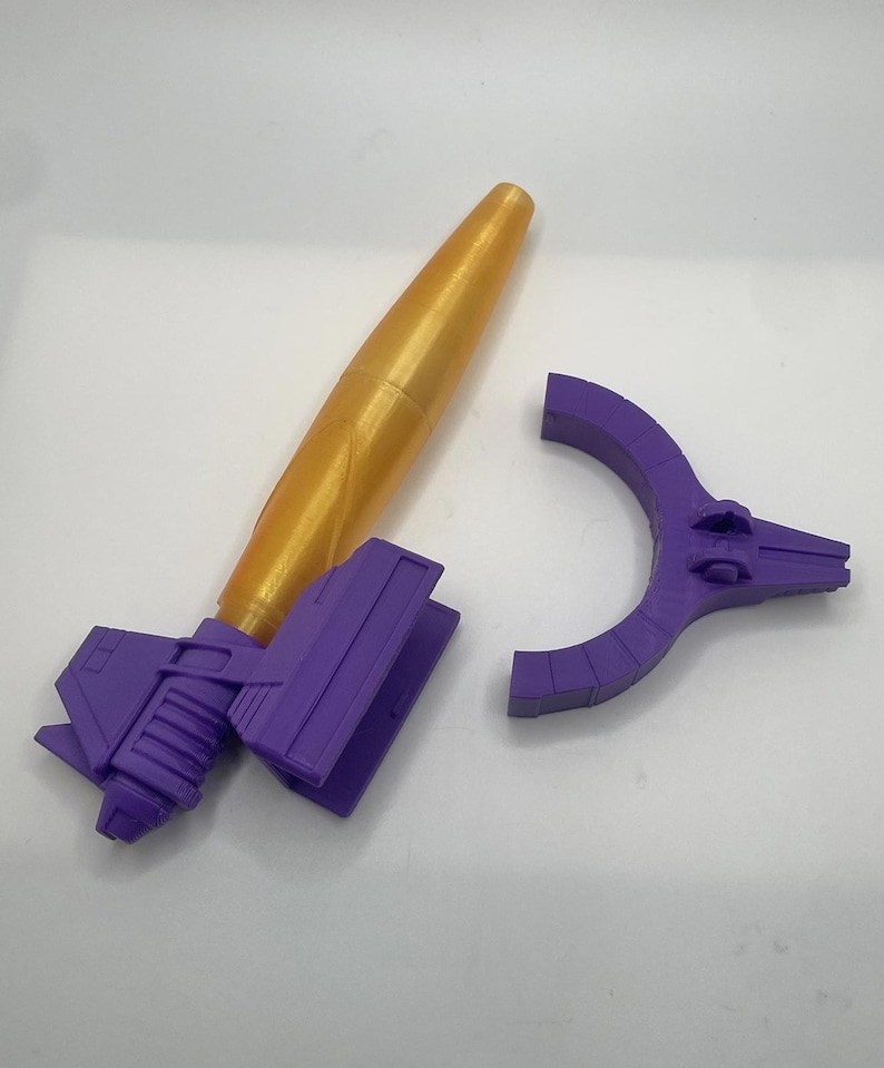 Vintage Transformers G1 Galvatron REPRO Missile Cannon Gun Set ...