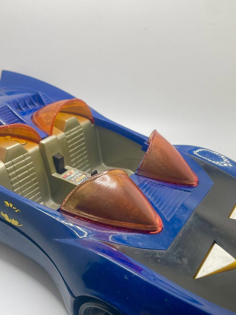 Vintage Kenner DC Super Powers Batmobile Front Windshields Set 1984 ...