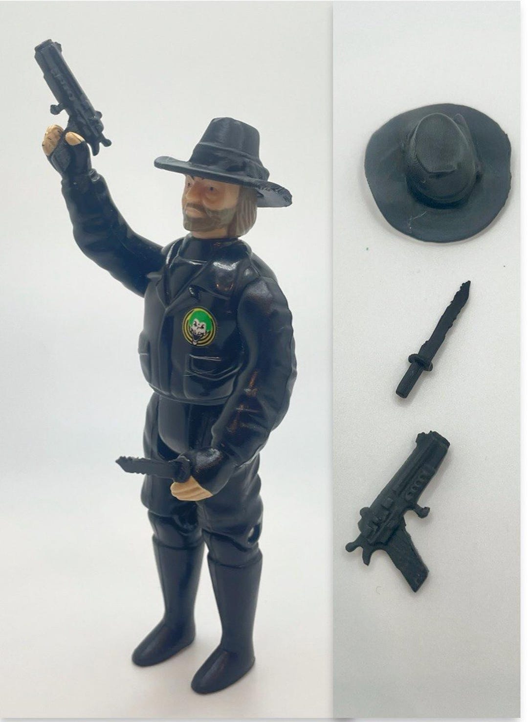 Vintage Batman the Movie Bob the Goon Figure Replacement REPRO Hat Gun ...
