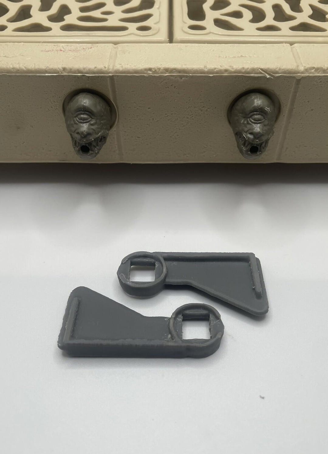 Star Wars Vintage Jabba the Hutt Playset Gargoyle Hinges REPRO Part ...