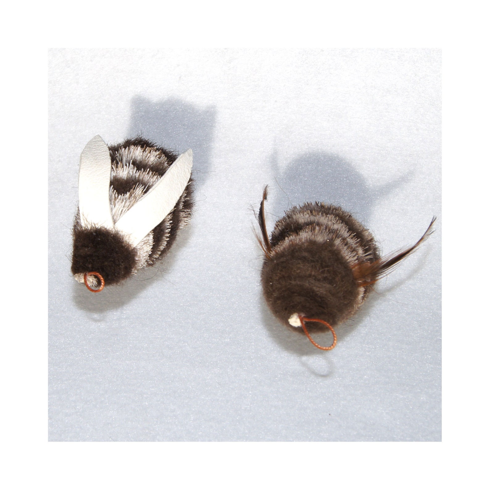 Cat Toy Buffalo Deer Bees and Bumble Bees - Mouse Like Teaser Wand ...